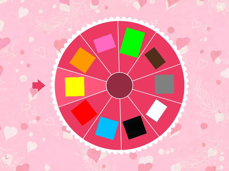 colors - Spin the wheel