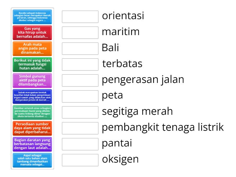 tugas kelas 4 - Match up