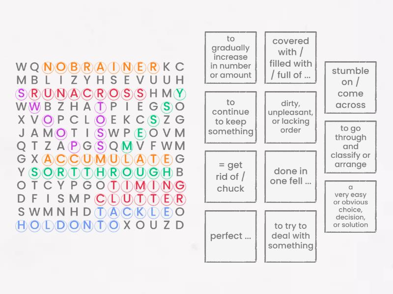 Review Declutter C1+ - Wordsearch