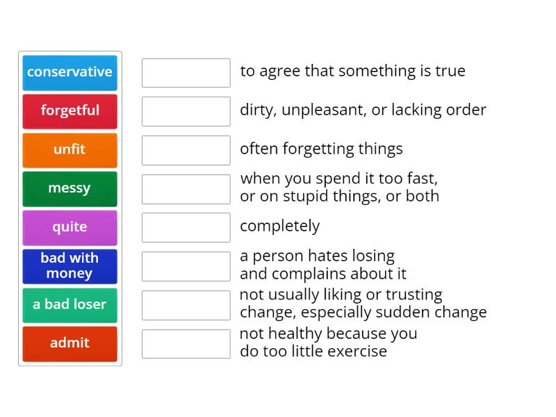Developing conversation - Match up