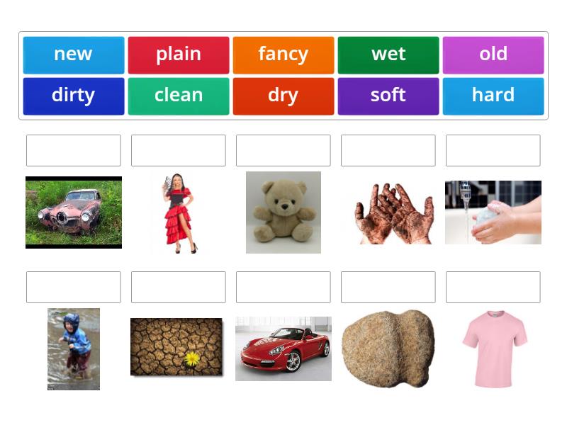 TT2 Unit 6 adjectives - Match up