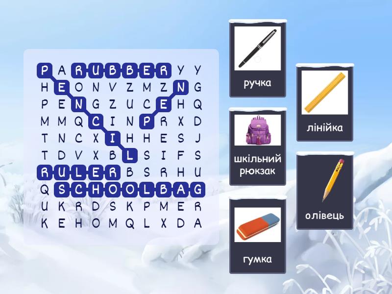 rise&shine 2 unit 1 - Wordsearch