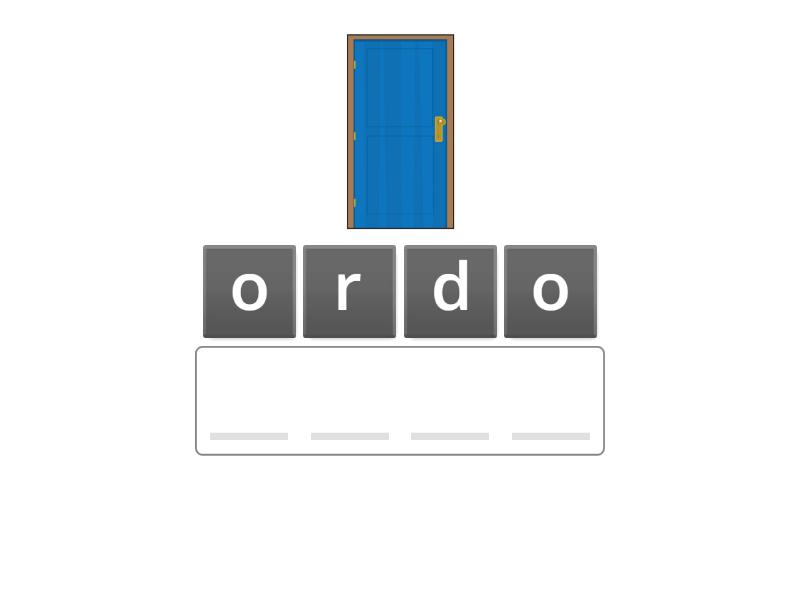 Power Up 1: Unit 1 Extension of classroom objects - Anagram