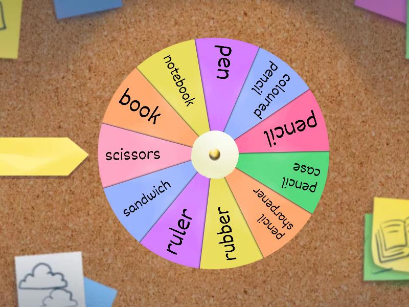 school things 2 - Random wheel