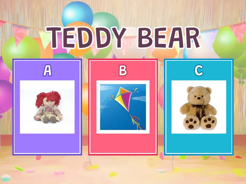 Kid's Box 2 Unit 3 Toys - Quiz