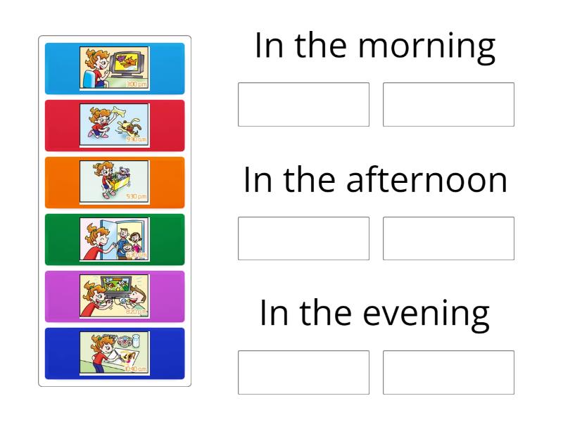 Longman 3B unit 4: Writing Task - Group sort