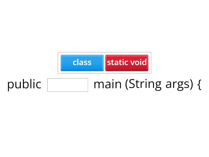 Declarações de variáveis em Java - Complete the sentence
