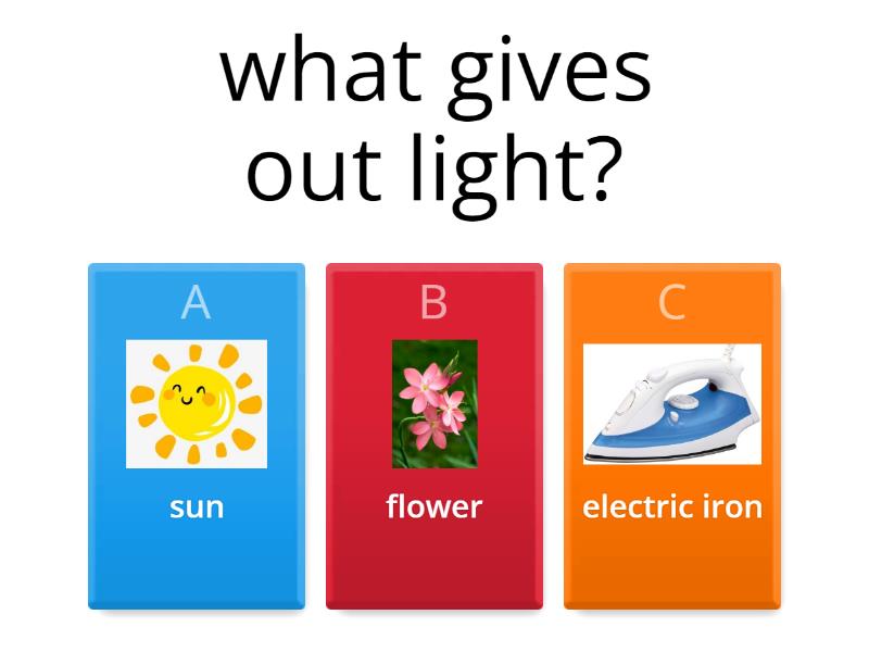 review light and heat - Quiz