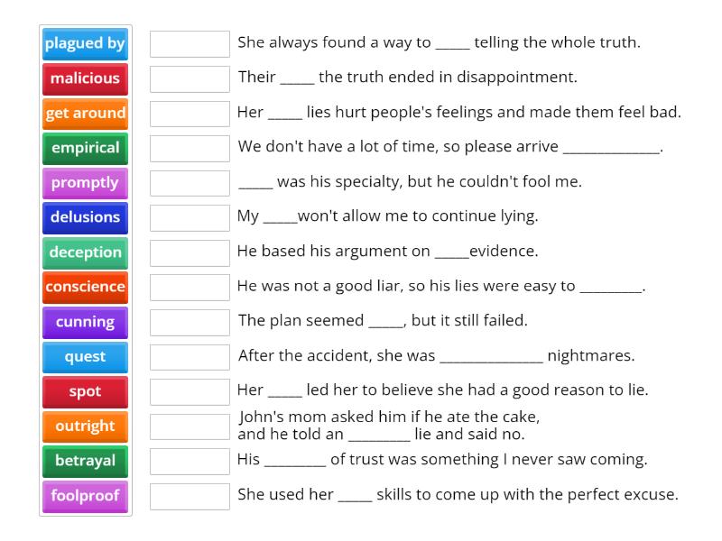 Level 5 unit 2 vocabulary - Match up