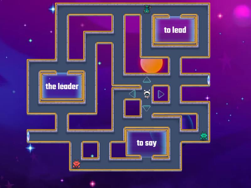 Tricky Words - Maze chase