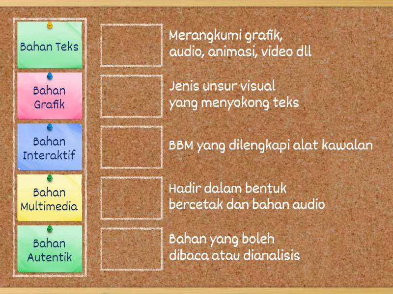 BAHAN BANTU MENGAJAR - Match up