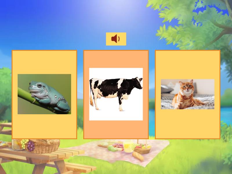 farm animals - listening - Quiz