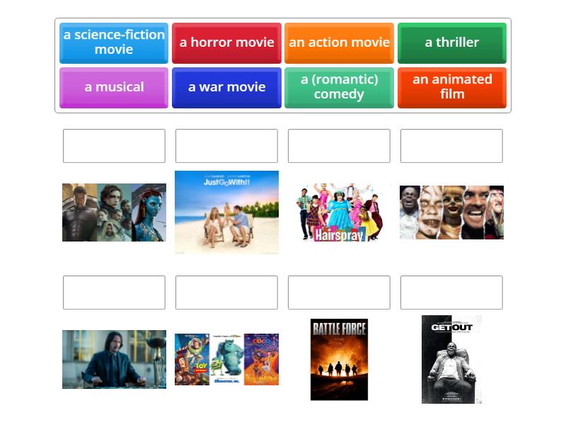 Kind of movies - Match up