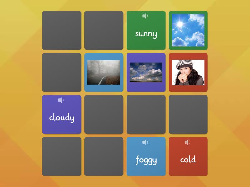 Travel - Module 1: Part II - Weather - Matching pairs