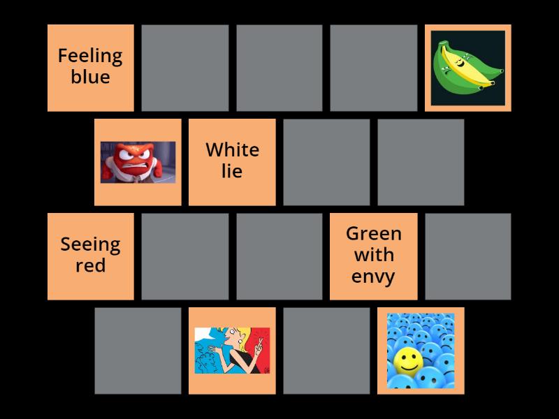 The Language of Colors - Matching pairs