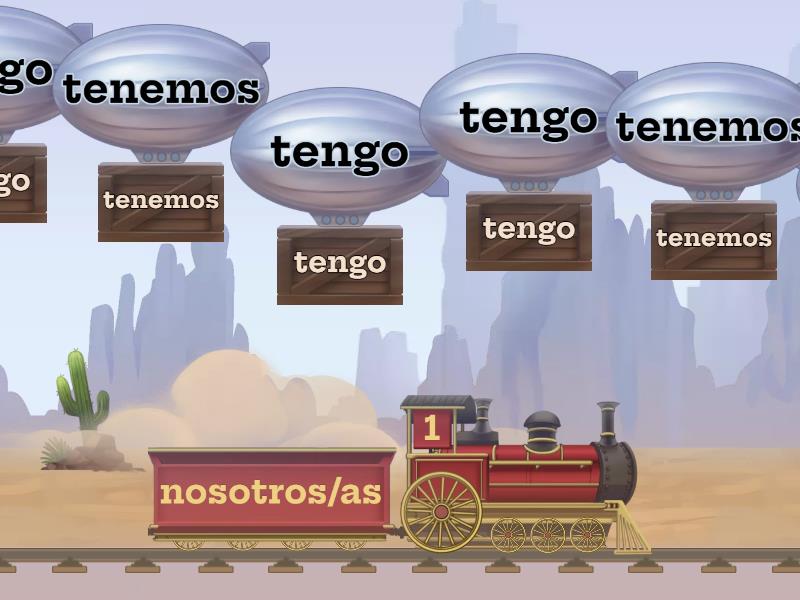 Verbo tener - Explotaglobos