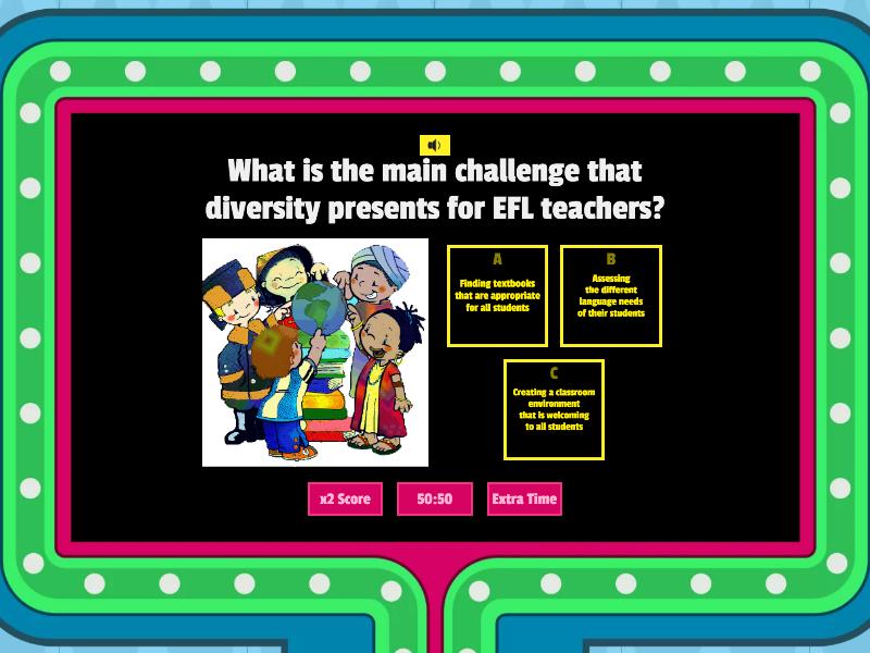 Diversity and Individual differences - Gameshow quiz