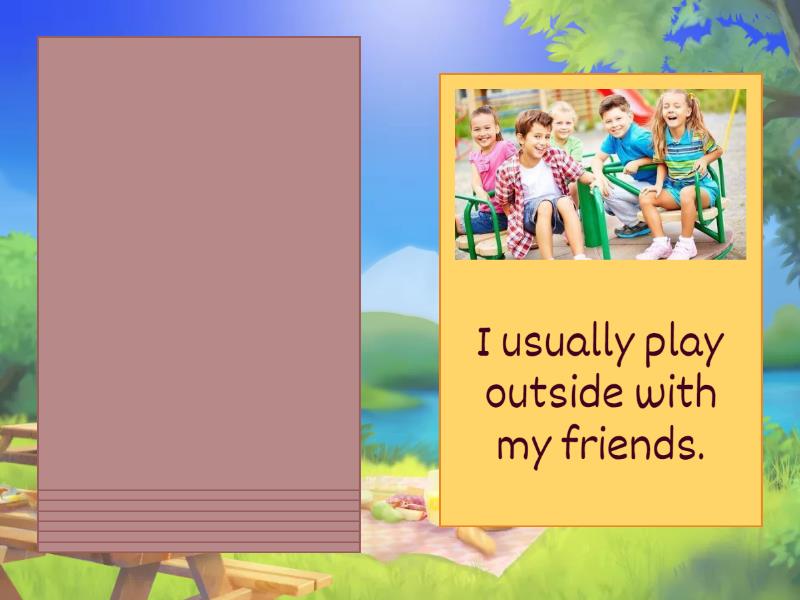 the weather dialogue - Speaking cards