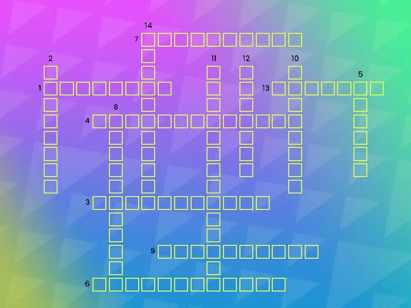 Die Stadt / La ciudad - Crossword