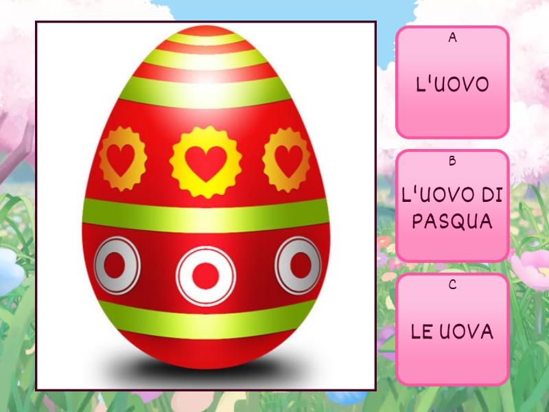 BUONA PASQUA 2 - Quiz