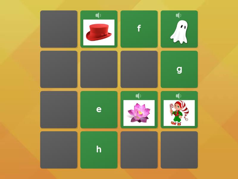 a-g - Matching pairs