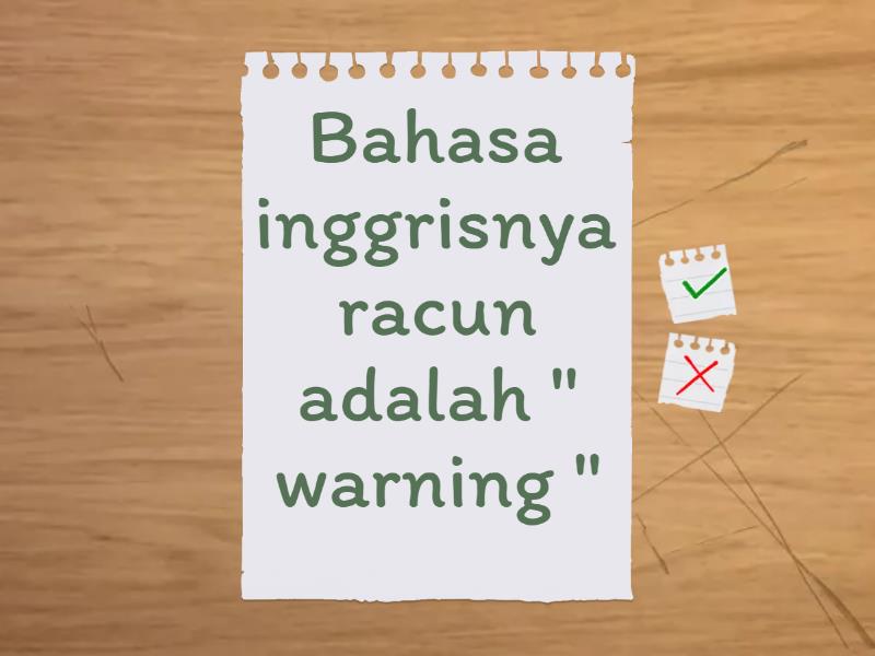 CONTOH QUIZ - Flash cards