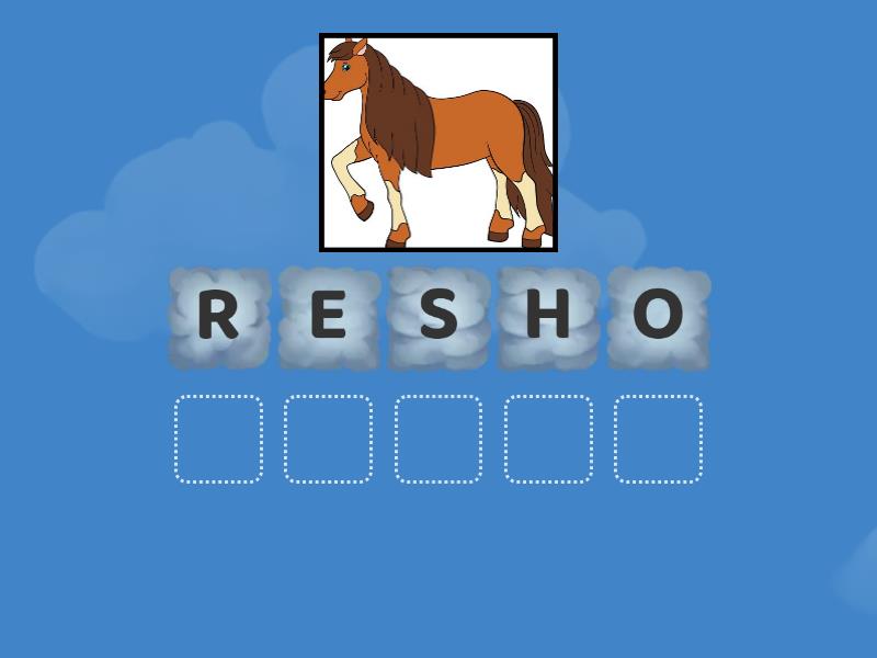 FARM ANIMALS - Anagram