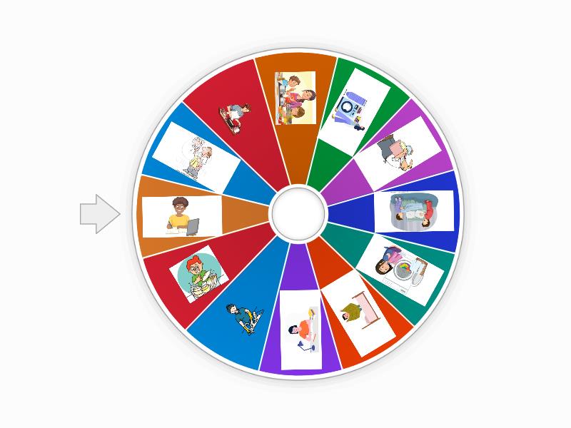 ESL50 inside chores - spin - Spin the wheel
