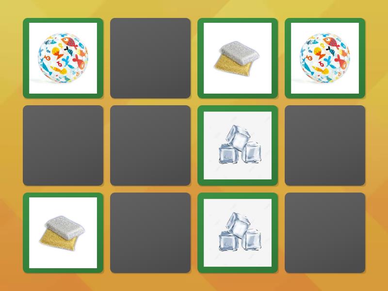 ¡Emparejando objetos que flotan! - Combine os pares