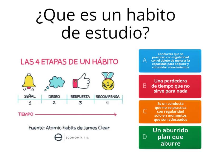 Habitos de estudio - Cuestionario