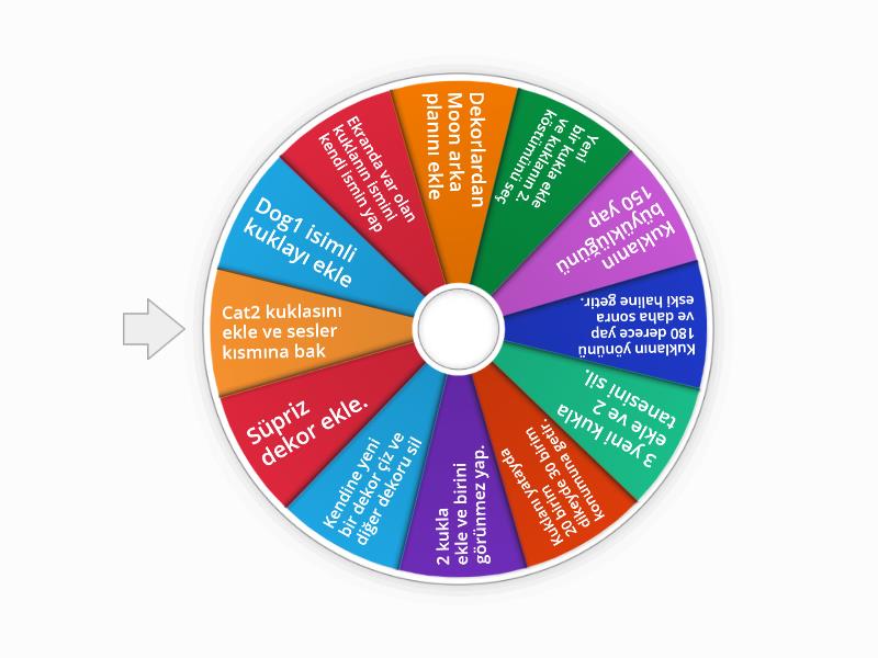 scratch - Spin the wheel