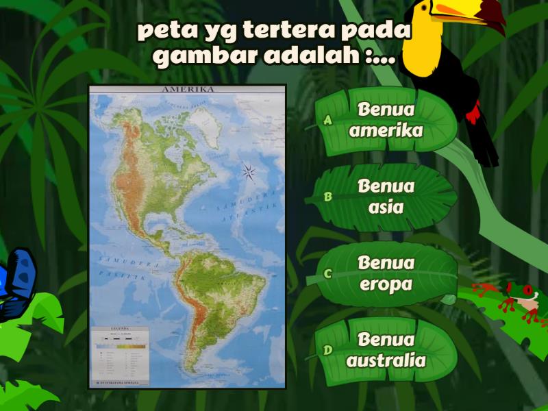 Ayo mengenal benua-benua didunia - Quiz