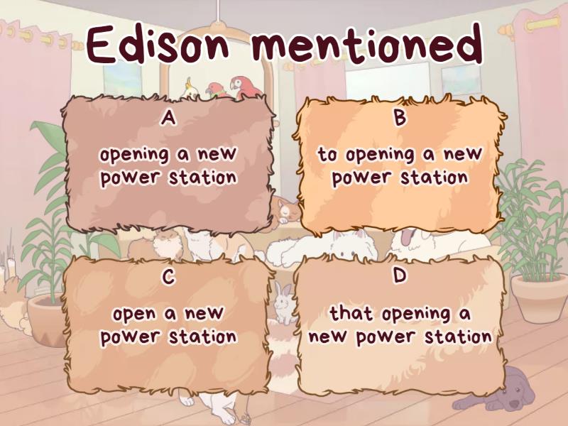 Tesla vs Edison - Quiz
