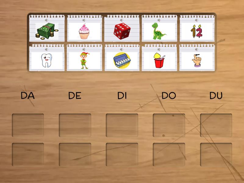 LETRA D - Group sort