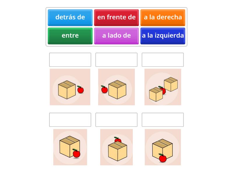 PREPOSICIONES DE LUGAR - places around the city - Match up