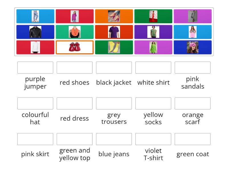 Clothe matching - Match up