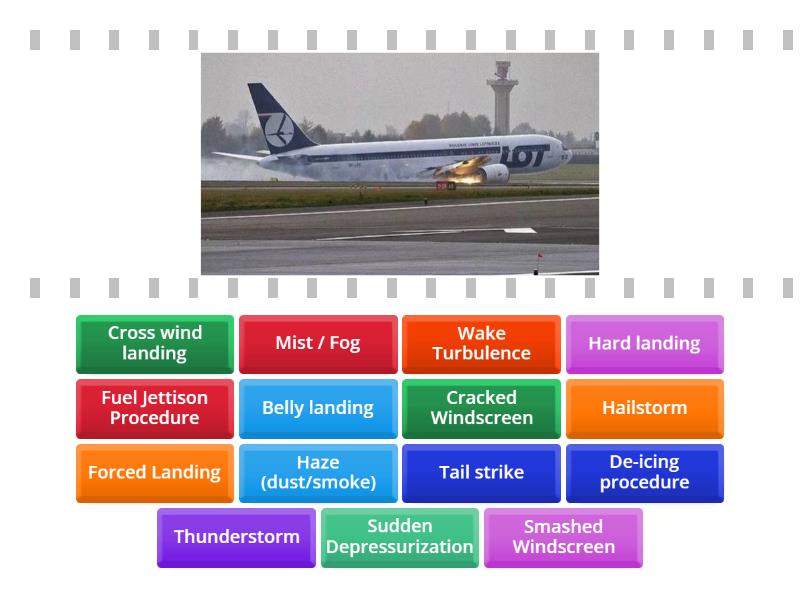 ICAOPREP - Aviation Vocabulary 2 - Find the match