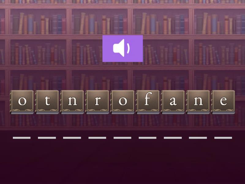 Unit 12. Lesson 2. What do they do everyday? - Anagrama