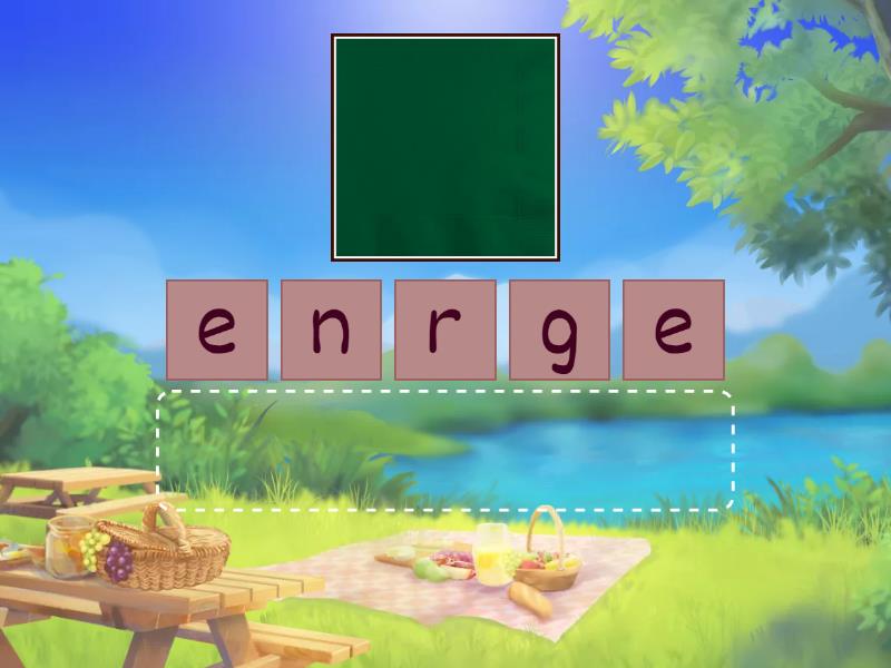 Colours - Anagram