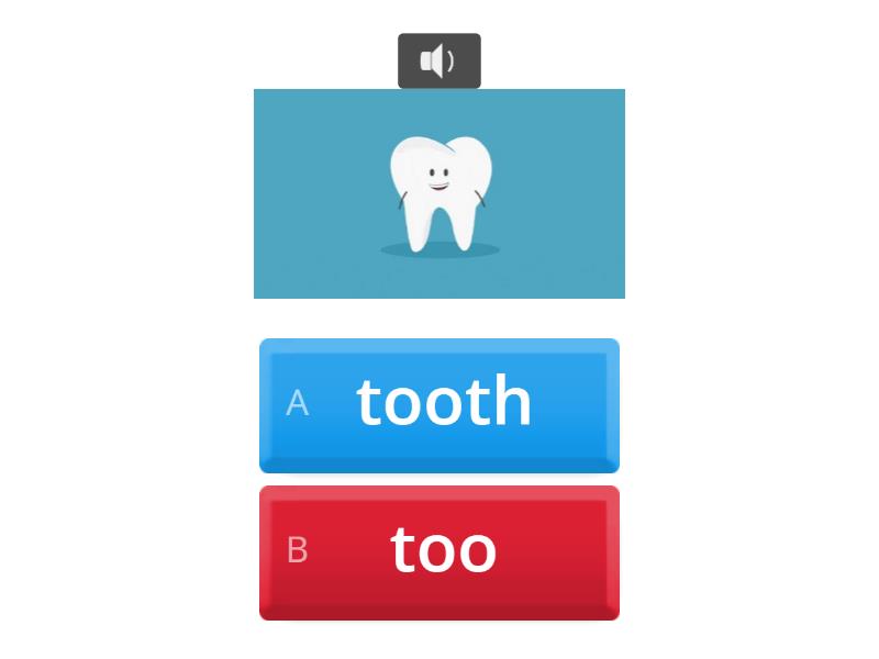 tooth - teeth - trash - crash - Quiz