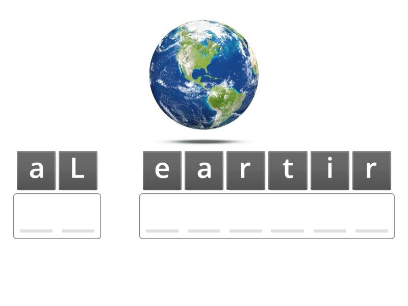 Los planetas - Anagram