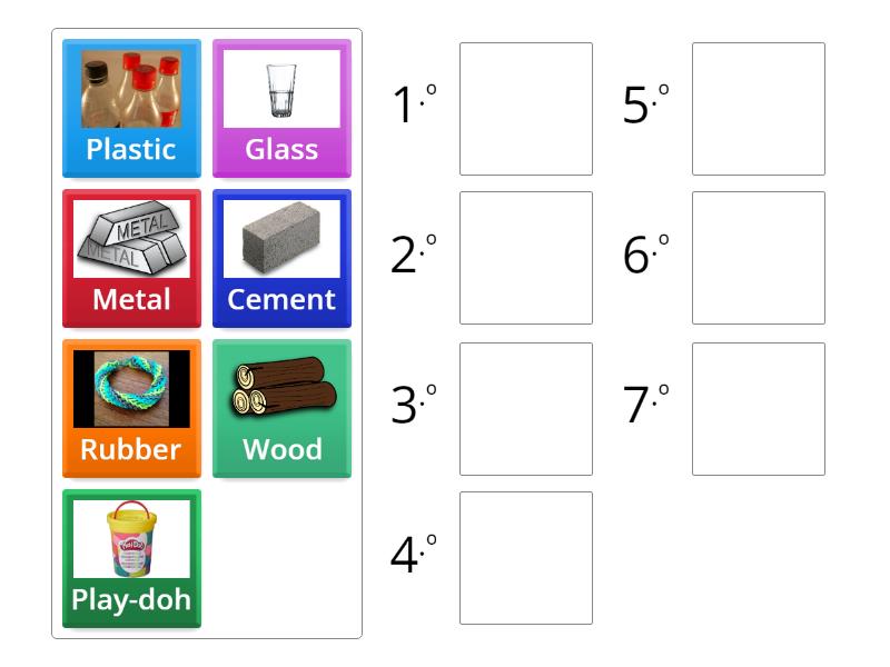 Flexibility - Which object is more flexible? - Orden correcto
