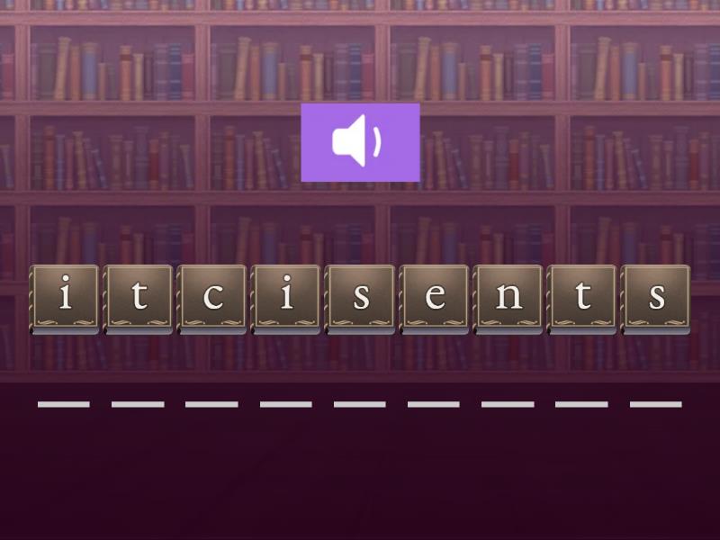 eSTAR8 U2 Voc. part2 - Anagram