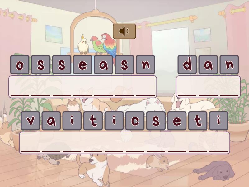 2B Ch7 Key Words - seasons and activities - Anagram