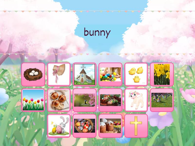 Find and match Easter A1 - Find the match