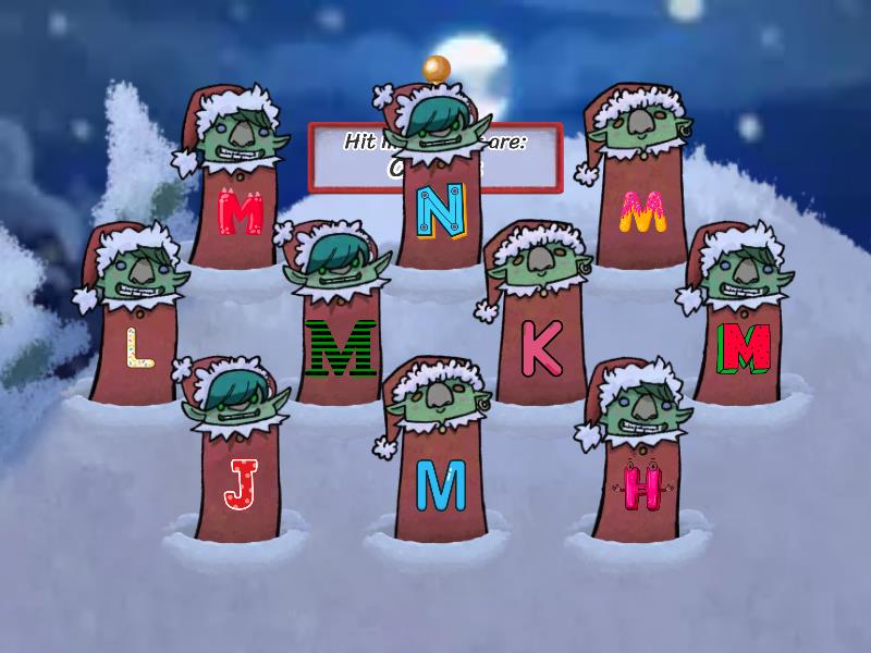 Letter: M - Whack-a-mole