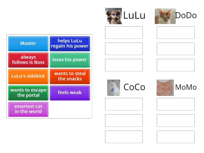 Kittisaurus 2 episode - Task 2 - Group sort