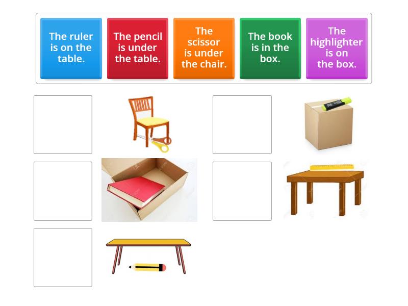 "Where's My Pencil? Exploring Prepositions of Place with School ...