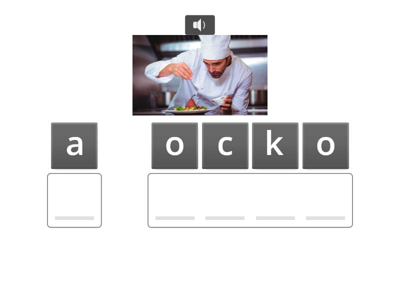 Grade 3 Unit 4 - Jobs - Anagram