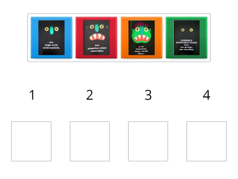 ACTIVIDAD EIFRAIN CUENTO - Group sort